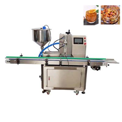 China Production Line Sauce Cosmetic Cream Ointment Jar Paste Paint Jam Bottle High Viscosity Liquid Filling Machine manufacturer for sale