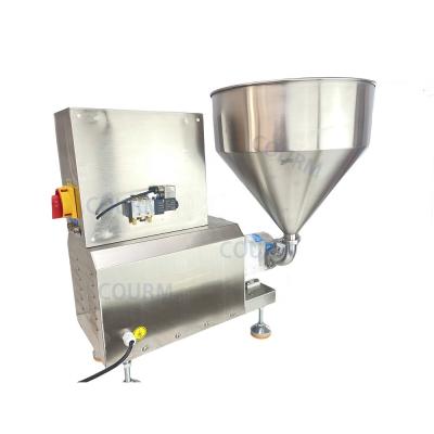 China Automatic high viscosity nail polish epoxy resin rotor pump Corrosive liquid paste hair color wax bottle filling machine for sale