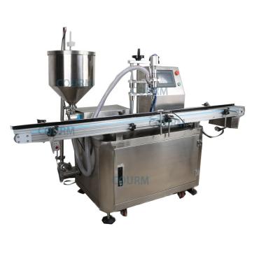 China Automatic quantitative liquid watermelon juice strawberry mango blueberry cheese cheese honey ketchup filling machine for sale