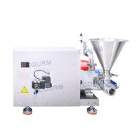 China Semi automatic rotor pump beef chop pepper paste bean paste sesame paste horizontal quantitative weighing tank machine for sale