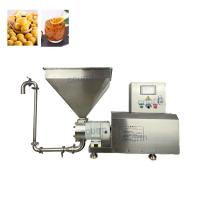 China semi automatic  Large grain sauce paste ink thermal insulation filling machine with heating function for sale