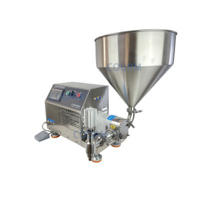 China Export hot semi automatic liquid paste dual purpose rotary pump quantitative horizontal stainless steel filling machine for sale