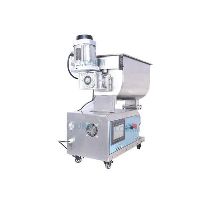 China Semi automatic paste salad dressing Honey cream sesame paste meat filling machine anti drip nozzle rotor pump filling machine for sale