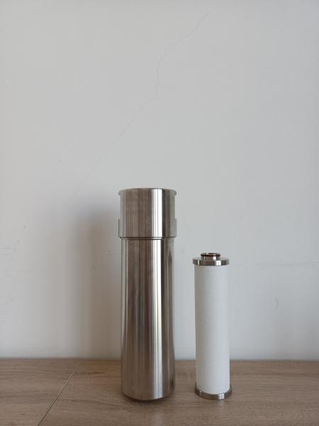 Steel Enclosed Compressed Air Filter for Heavy-Duty Applications Filtration Grade Hepa Filter 1.5C To 80 C Durable Design