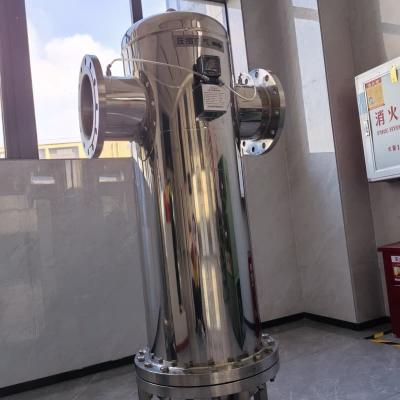 China 5um Stainless Steel Compressed Air Filter with Cartridge Structure and Sodium Bosolicate Fiber Glass Element Material for sale