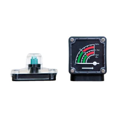 中国 工業用途向け、最大破壊温度120℃対応、黒色温度差圧インジケーター 販売のため