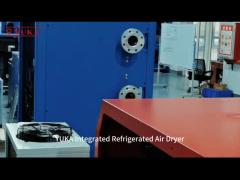 Integrated Refrigerated Air Dryer with Medium and Aluminum Evaporator for Medium-Sized Applications