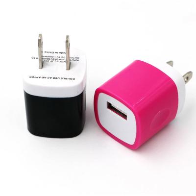 China 5.0V 1000mA  usb travel adapter charger usb wall mount adapter for sale