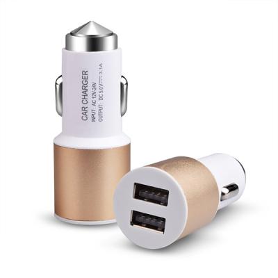China 12v usb car adapter dual usb car charger from Aotman for sale