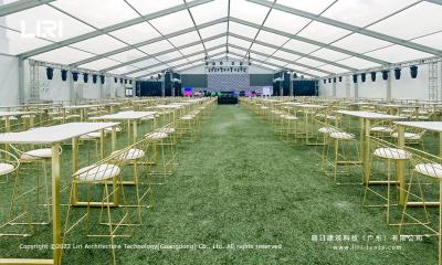 China China Aluminum Frame Marquee Tent 25x40m With Clear Pvc Roof  For Wedding & Events for sale