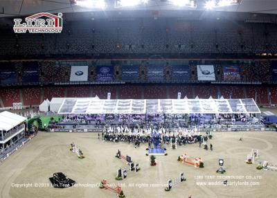 China Liri double deck tent with aluminum frame used for sports events for sale