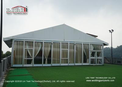 China LIRI Tents With Clear Pvc Sidewalls And Glass Sidewalls Used For Sports Events for sale