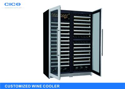 Cina Porta Selfclosing su misura del risparmio di energia del frigorifero del vino di controllo doppio in vendita