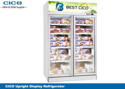 Cina Frigorifero dritto integrato dell'esposizione, congelatore dell'esposizione del gelato in vendita