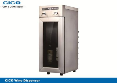 China Two Bottle Wine Dispenser High Efficient Evaporator CE Certification for sale