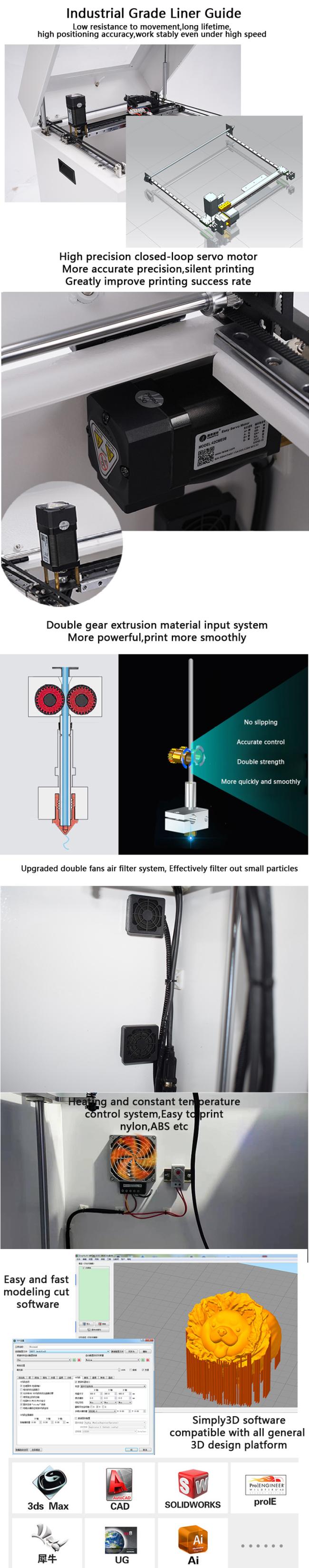 Iboss 3D Printer High Precision PRO 3D Printer