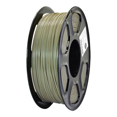 China Universale 3D-printer 1,75 mm PETG-filament Khaki Greenpro Verbeterde taaiheid for sale