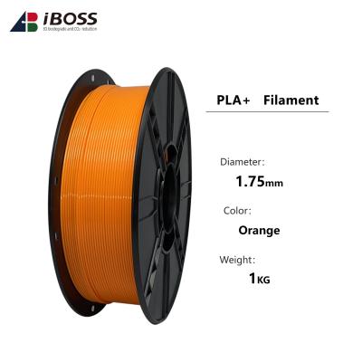 Chine Imprimante de bureau Compatible Filament PETG orange sans bulles Filament d'impression 3D à forte ténacité à vendre