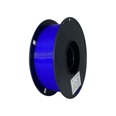 China Dark Blue Colored PETG 3D Printer Filament Toughness Enhanced 1.75mm State Coiled for sale