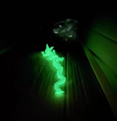Cina Forte robustezza Glow 1,75mm PLA Filamento 3D Statale Stampa industria avvolto in vendita