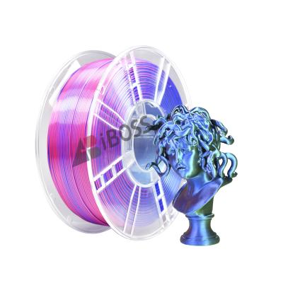 중국 하이 스피드 실크 3D 프린터 필라멘트 삼색 적색 파란색 녹색 1.75mm PLA+ 필라멘트 판매용
