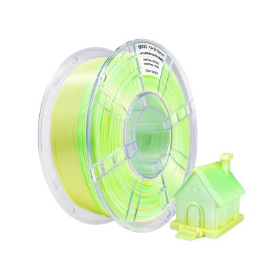 China iBOSS High Toughness 3D Printing Filament Yellow Green White  PLA+ 1kg Filament 3d Printed for sale