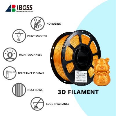 Cina Filamento per stampante 3D PETG resistente Oro 1.75mm Precisione dimensionale +/- 0.02mm in vendita