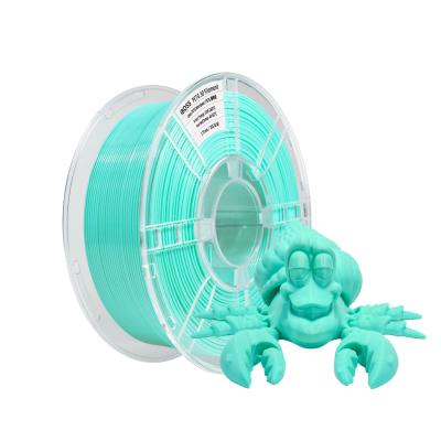China 3D Printer Filament 1.75 PETG Mint Green 1kg Toughness Enhanced Customized Request for sale