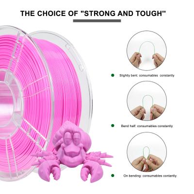 China iBOSS High Strength 1000g Diameter 1.75mm Rose Pink PETG Filament 3D Printing Filament for sale