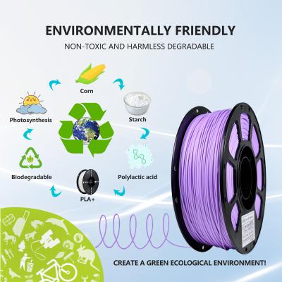 China iBOSS 3D Printing Filament PLA+ Matte lilac Purple Filament  1.75mm FDM Forming Technology 3d Printed for sale