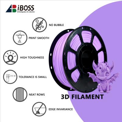 China iBOSS 3D Printing Filament PLA+ Matte lilac Purple Filament  1.75mm FDM Forming Technology 3d Printed for sale