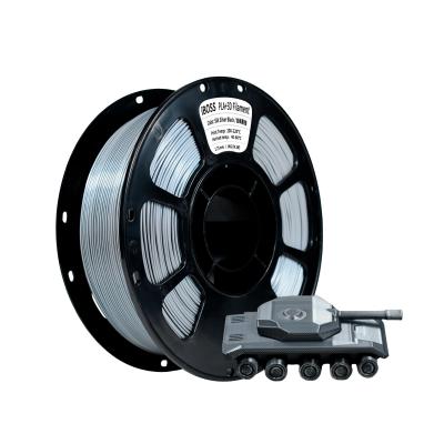 China Filamento de Impressão 3D PLA+ Duas Cores Preto Prata Filamento 1.75mm Tecnologia de Formação FDM Impressão 3d à venda
