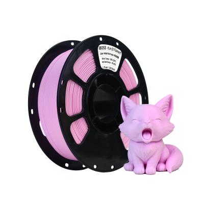 China iBOSS High Strength 3d Printing Filament 1kg Matte Pink Purple PLA+ Filament 1.75mm for sale