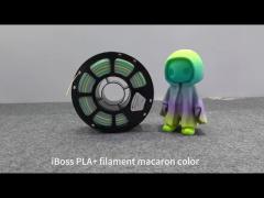 高強度3Dプリンター PLA フィラメント 1.75mm マター キャンディー レインボー