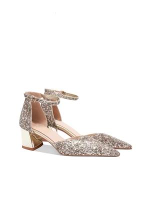 China Sapatos femininos com 5 polegadas de salto fino à venda