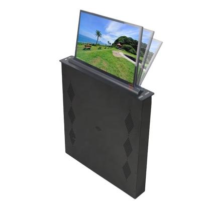 China Conference room popular automatic pop up LCD monitor lift for 17.3 inch FHD screen for sale