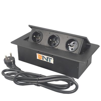 China Hottest CE approved French power pop up table top power socket for sale