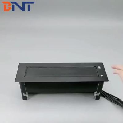 China Multimedia motorized hidden tabletop power socket for meeting room for sale