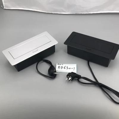 China Multimedia universal hidden socket  1.5m cable length table pop up socket for sale