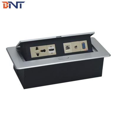 China Commonly used in conference room hidden design desktop power socket pop up socket for sale