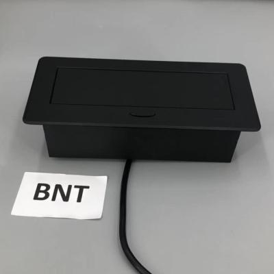 China Factory customized embedded table tabletop pop up socket with Schuko/EU power for sale