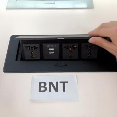 China US popular 110V hidden furniture power outlets table connection socket box for sale