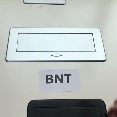 China German power table mount pop up desktop socket with two rj45 internet for sale