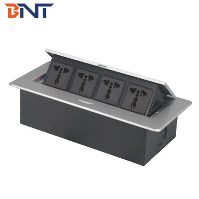 China Automatical smart office use hidden pop up desktop power socket for sale