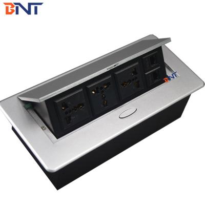 China furniture pop up media socket jack material zinc alloy used on conference table for sale