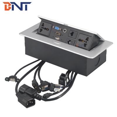 China high quality available customized various modular for conference system media desktop socket box for sale