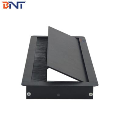 China aluminum alloy desktop power outlet and data grommets for office furniture desk for sale