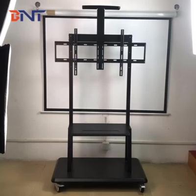 China BNT cold rolled steel material mobile TV stand suitable for 60-75 inch advertising machine BNT-1800 for sale