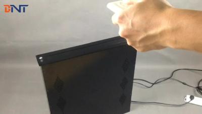 China Brushed Aluminum finishing Motorized Retractable Monitor Lift  With 18.5 Inch Touch Screen for sale