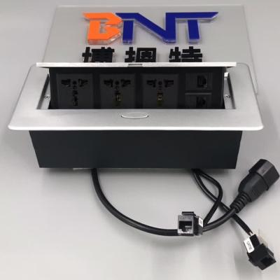China BNT RJ45 pop up table mounted socket outlet for office conference table for sale